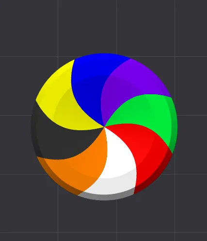 Multicolor AMS test print coin by Naeh - MakerWorld