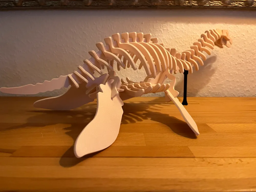 Rompecabezas Plesiosaurio 3D - Modelo de impresión 3D gratuito - MakerWorld