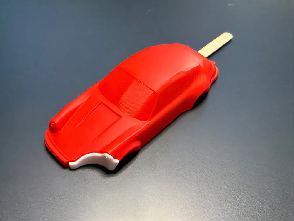 Porsche 911 Ice Cream Art - Free 3D Print Model - MakerWorld