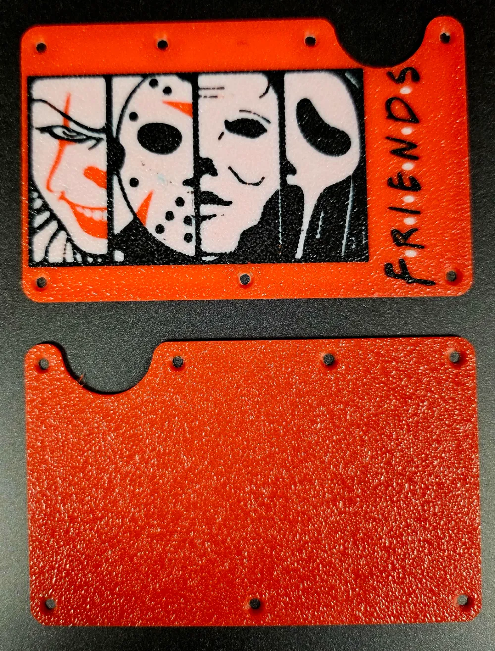 Horror Friends Ridge Wallet Plates Remixed by lowery.2323 MakerWorld ...