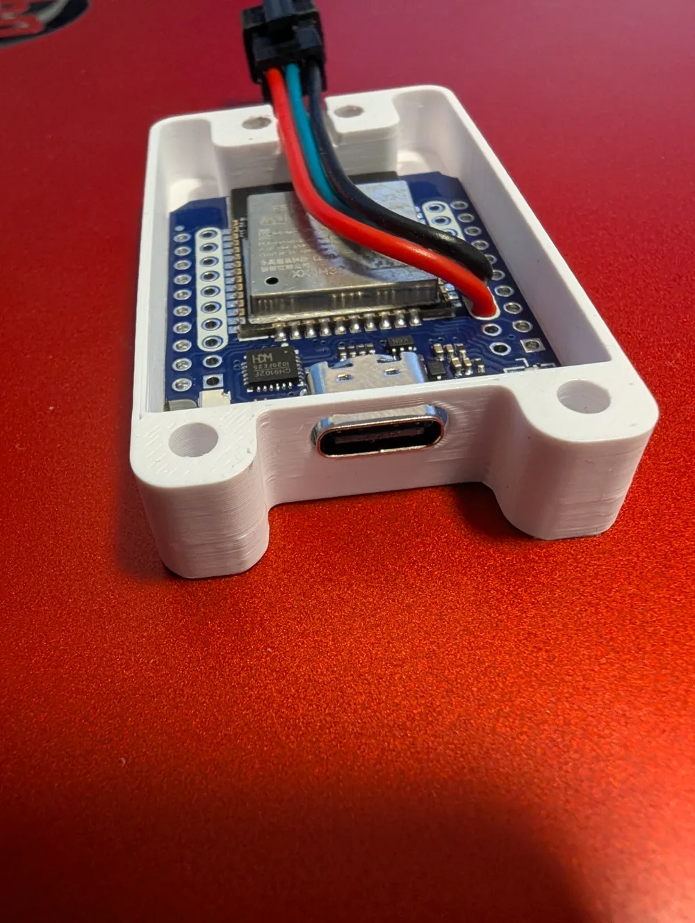 ESP32 Box with Cable Strain Relief by flowmotion - MakerWorld