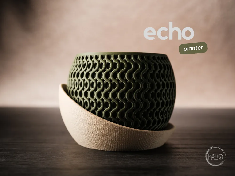 echo · planter by h3li0 MakerWorld: Download Free 3D Models