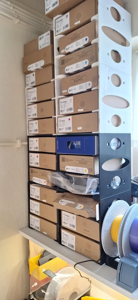 Filament storage rack - Free 3D Print Model - MakerWorld