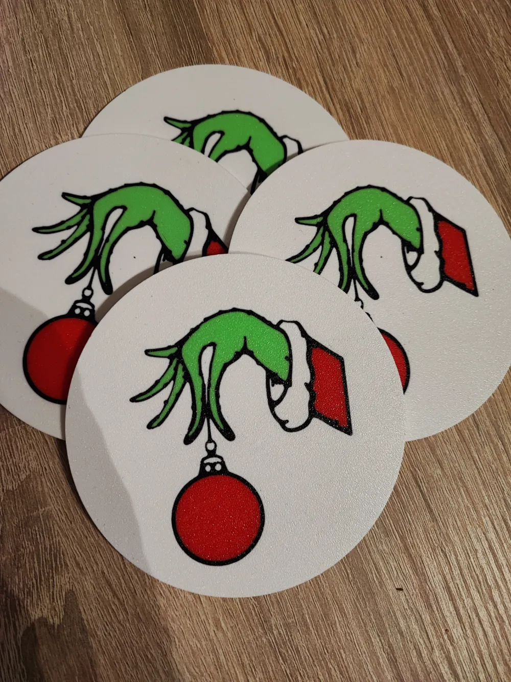 Grinch coaters by Ferrykalina - MakerWorld