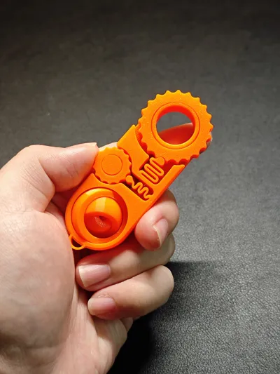 Three-in-One Fidget Toy by YEZAO MakerWorld: Download Free 3D Models