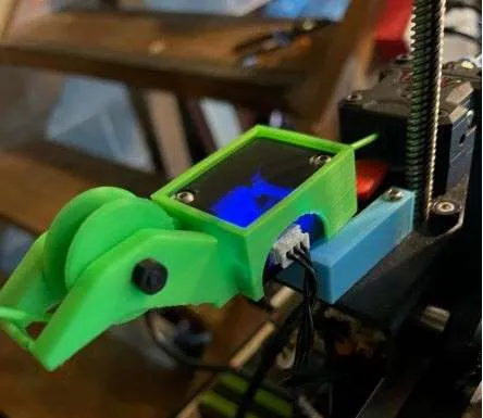 cr6-se filament sensor roller guide top feed by HastCustom3dPrints ...