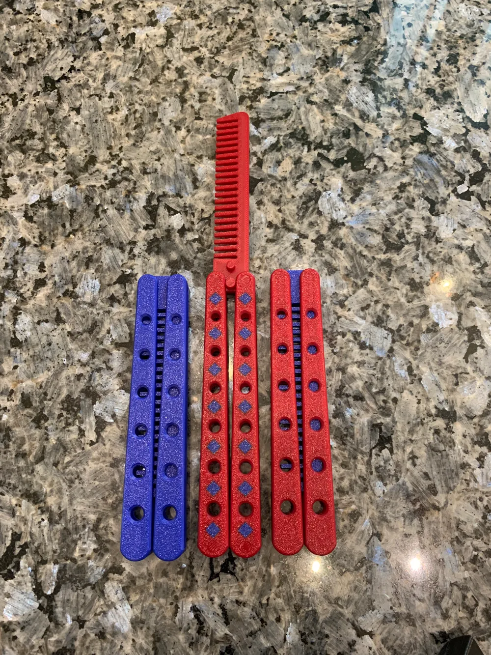 Butterfly Balisong Comb - Free 3D Print Model - MakerWorld