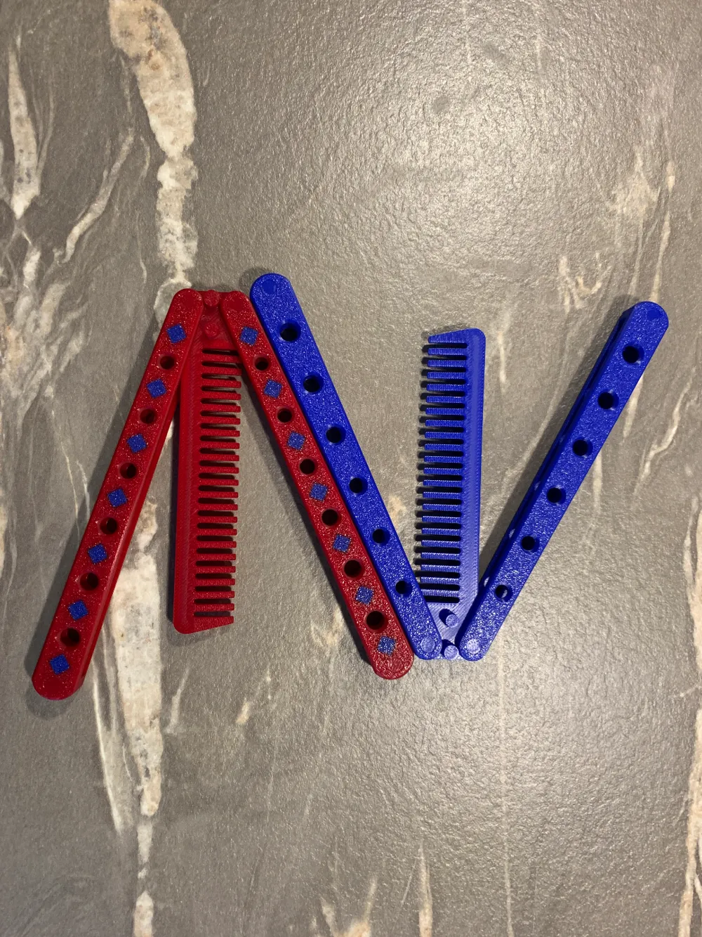 Butterfly Balisong Comb - Free 3D Print Model - MakerWorld