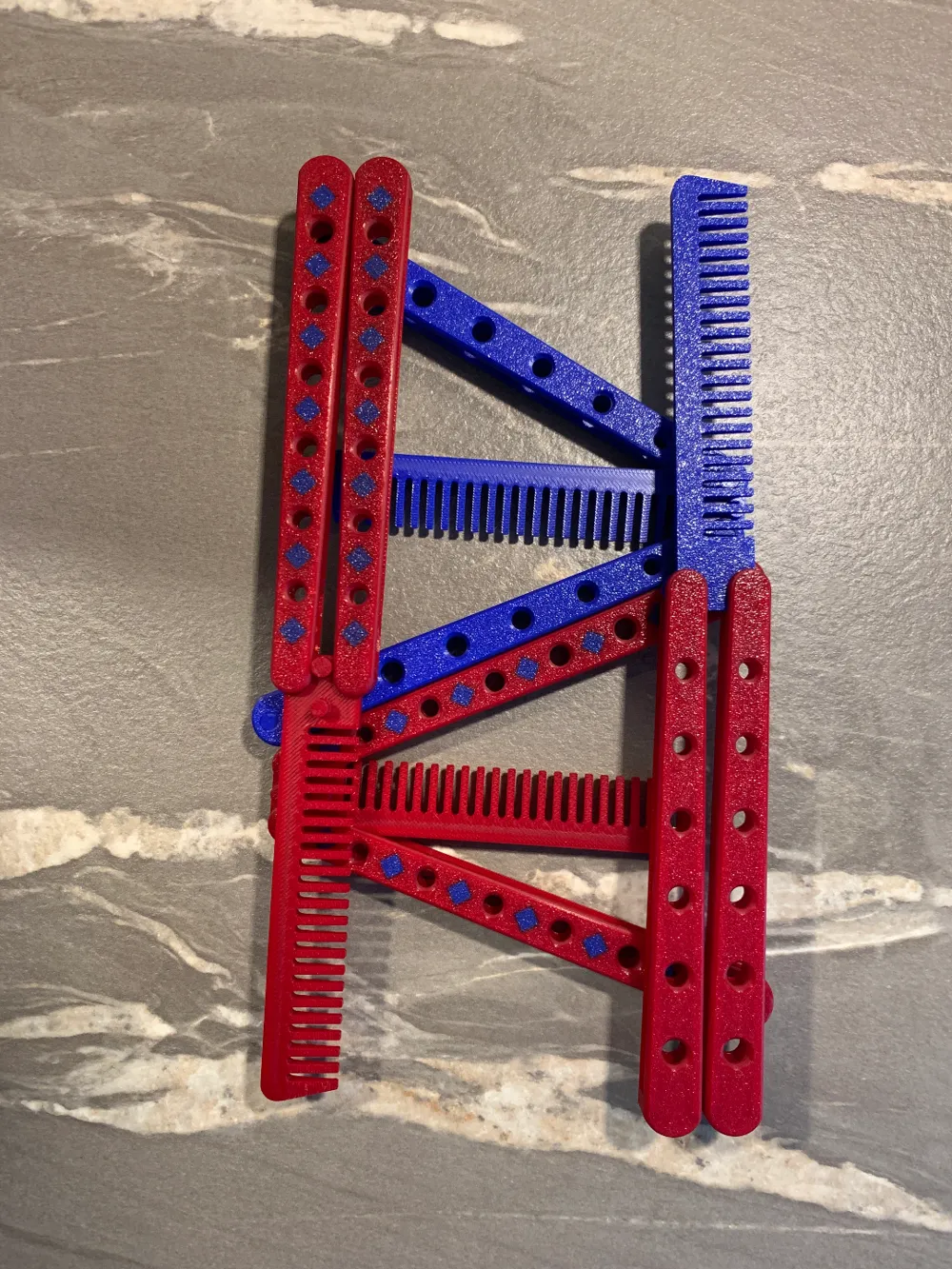 Butterfly Balisong Comb - Free 3D Print Model - MakerWorld