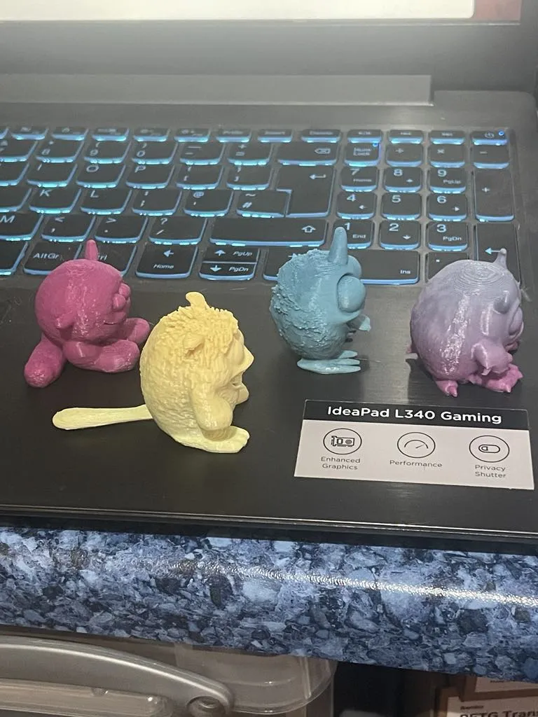 Micro Blob Pets Big Eyed Blob Alien Pets But Micro by Mark MakerWorld ...