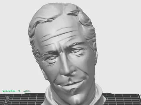 jeffrey epstein bust statue meme - Free 3D Print Model - MakerWorld