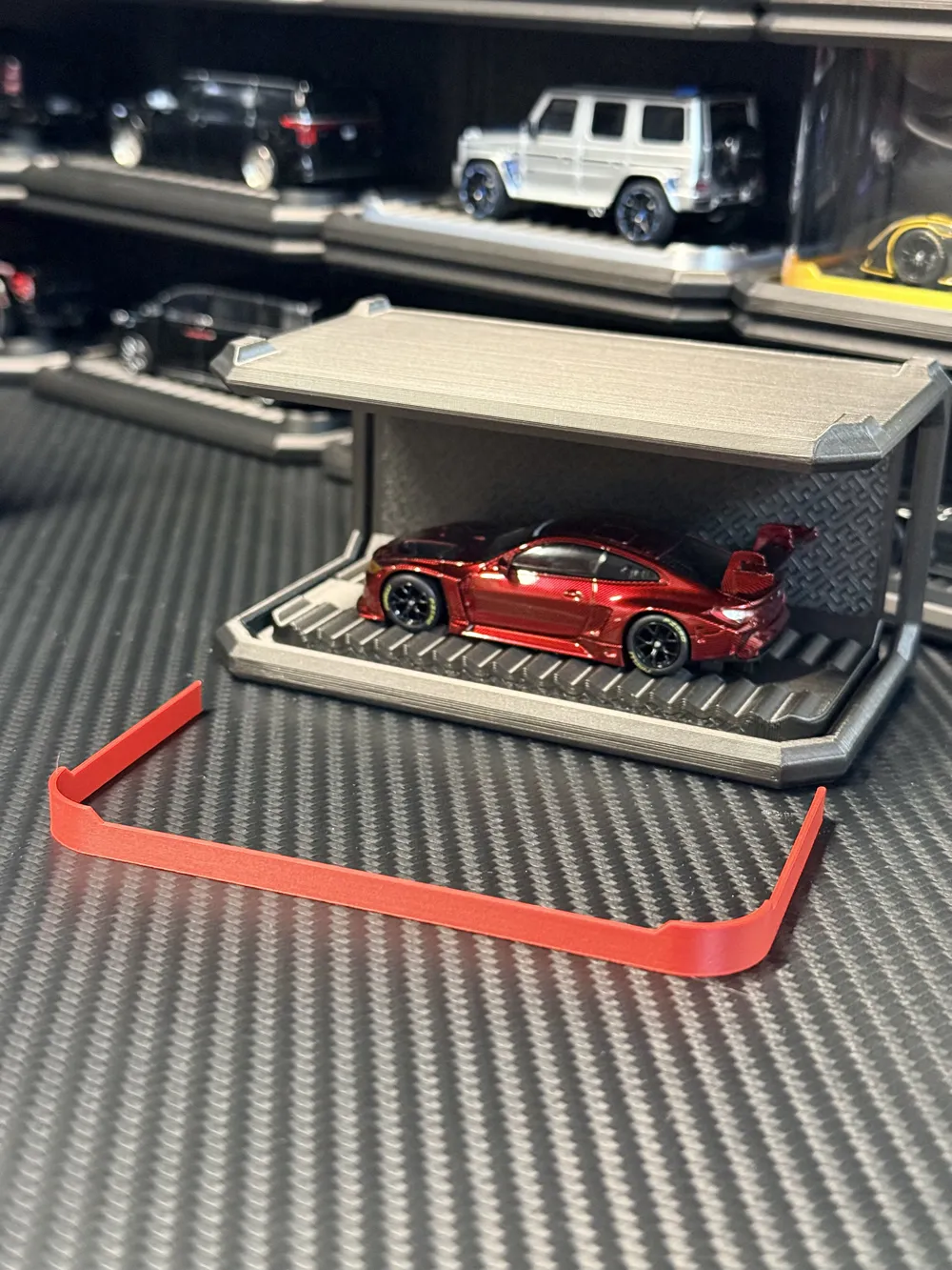 1:64 Parking Lot Display Rack Infinitely Stackable No AMS - Free 3D ...