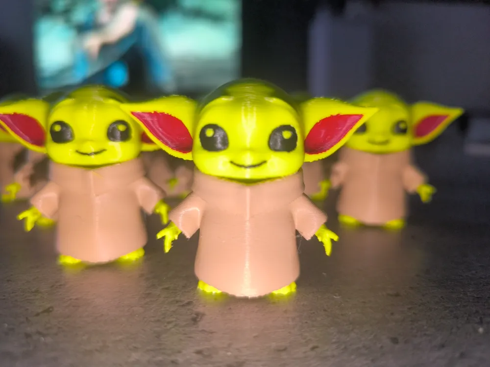 Mini Baby Yoda by Frontx - MakerWorld