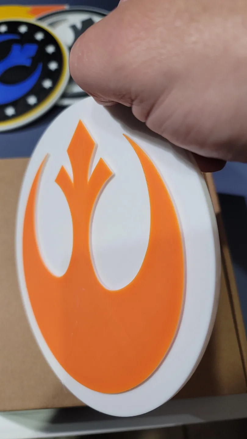 STAR WARS RESISTANCE 3D Logo 180mm series by mercadogarzas - MakerWorld