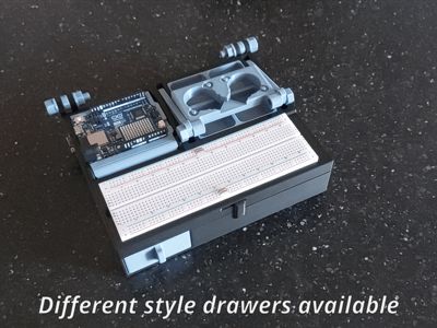 Storage Add-on for Modular Arduino Workstation by DJL 3Designs ...