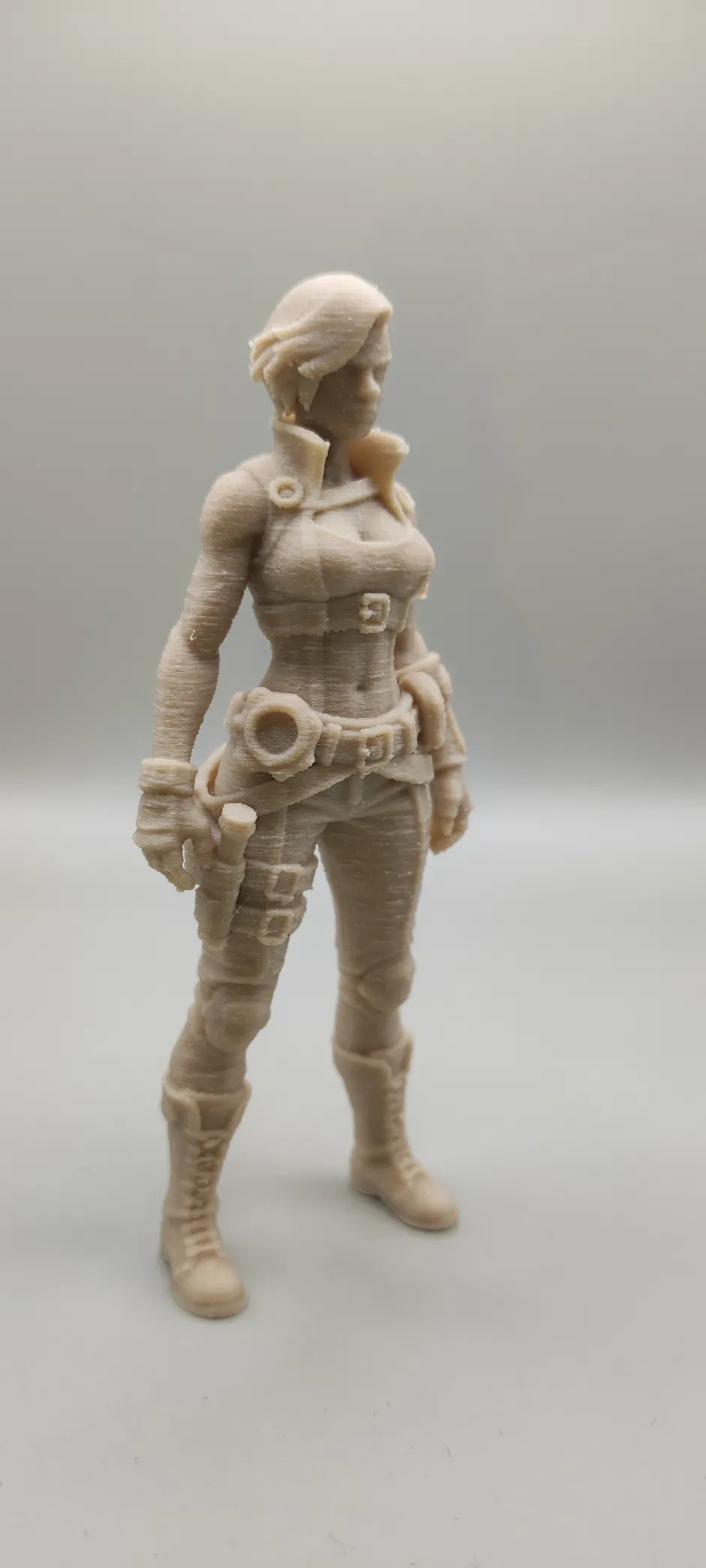 Action Girl V3 figurine - Free 3D Print Model - MakerWorld