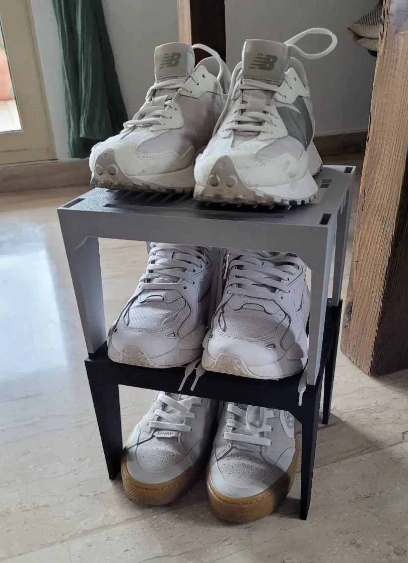 Modular Shoe Shelf by Kosh MakerWorld: Download Free 3D Models