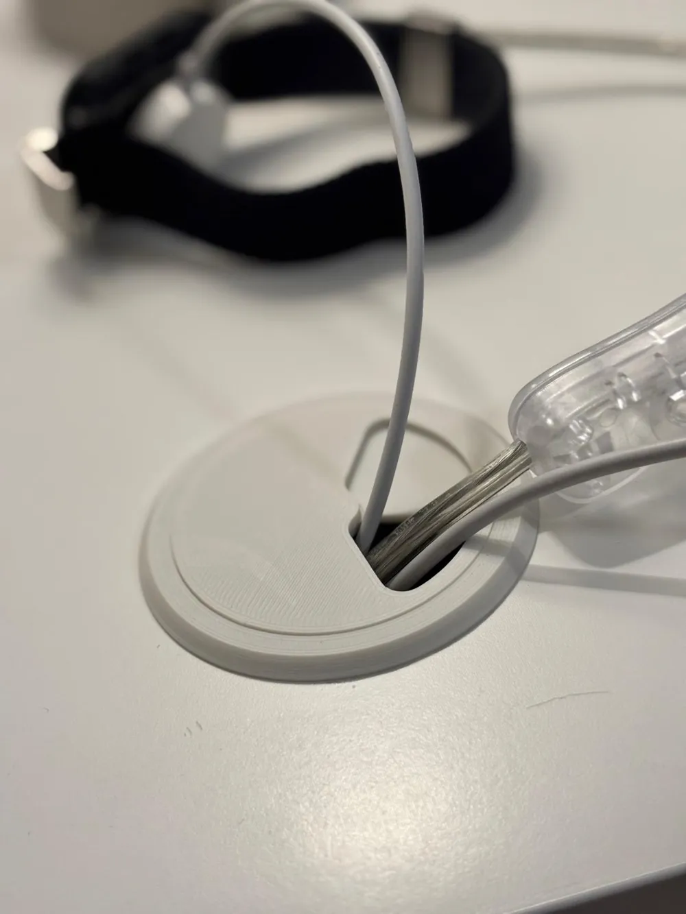 Cable Grommet 60mm 65mm - Free 3D Print Model - MakerWorld