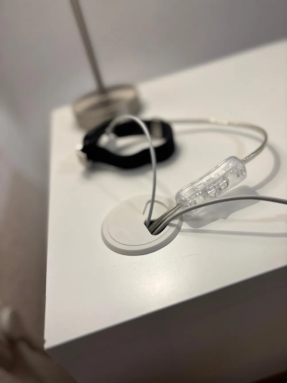 Cable Grommet 60mm 65mm - Free 3D Print Model - MakerWorld