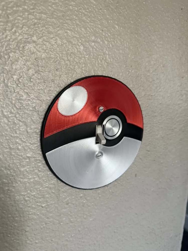POKEMON LIGHT SWITCH COVER - Free 3D Print Model - MakerWorld