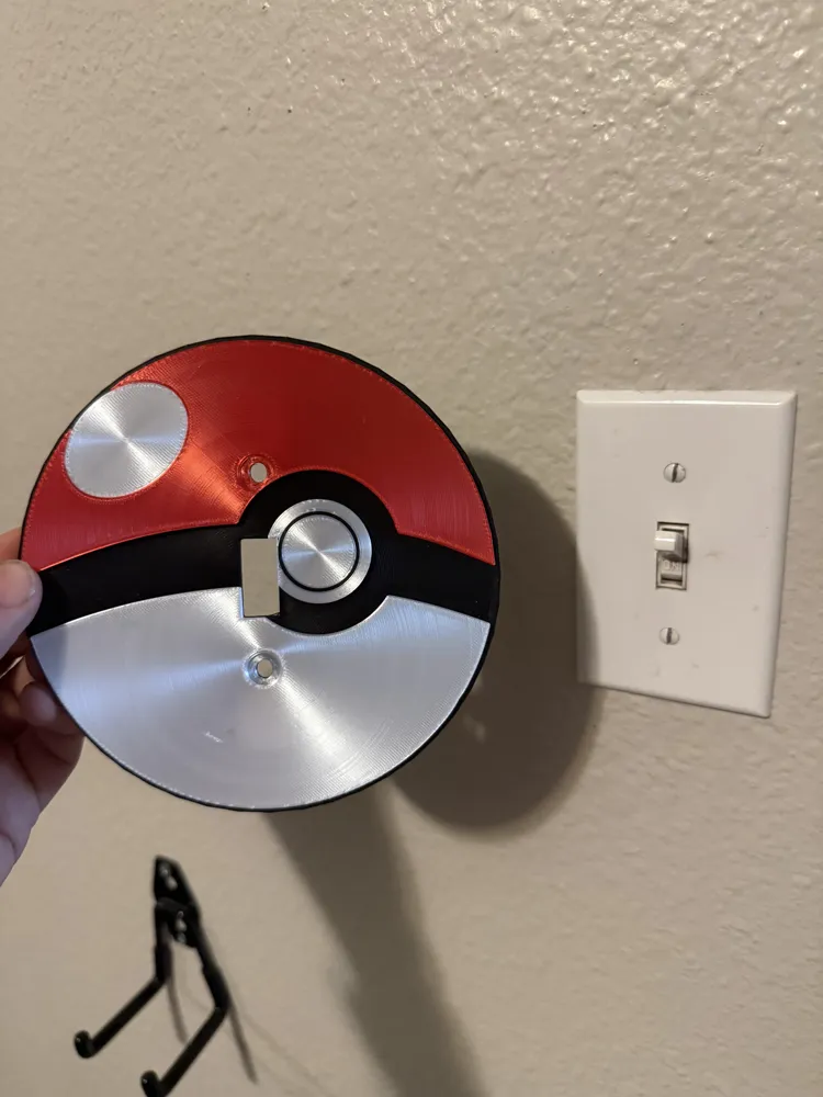 POKEMON LIGHT SWITCH COVER - Free 3D Print Model - MakerWorld