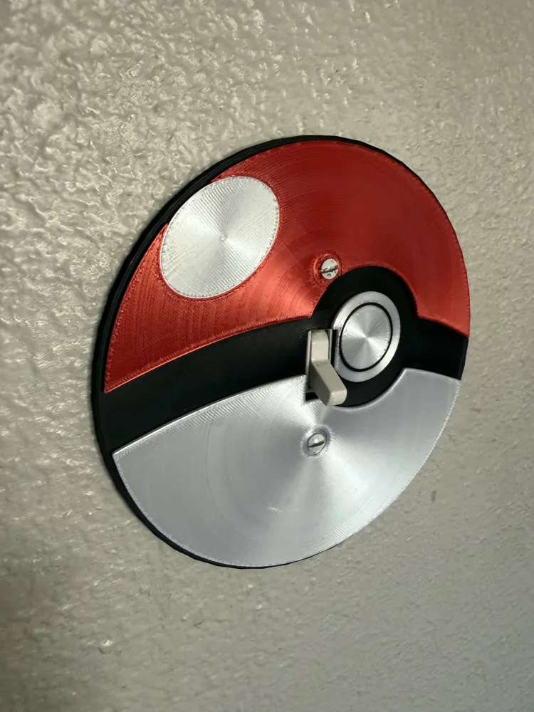 POKEMON LIGHT SWITCH COVER - Free 3D Print Model - MakerWorld