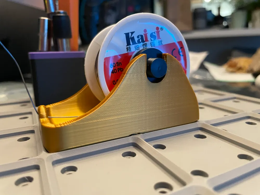 Gridfinity Solder Holder station, 1x2 format. by col4444 - MakerWorld