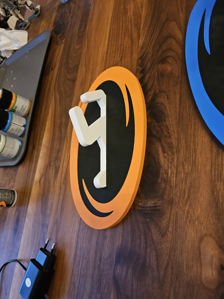 Portal (valve game) wall art - Free 3D Print Model - MakerWorld