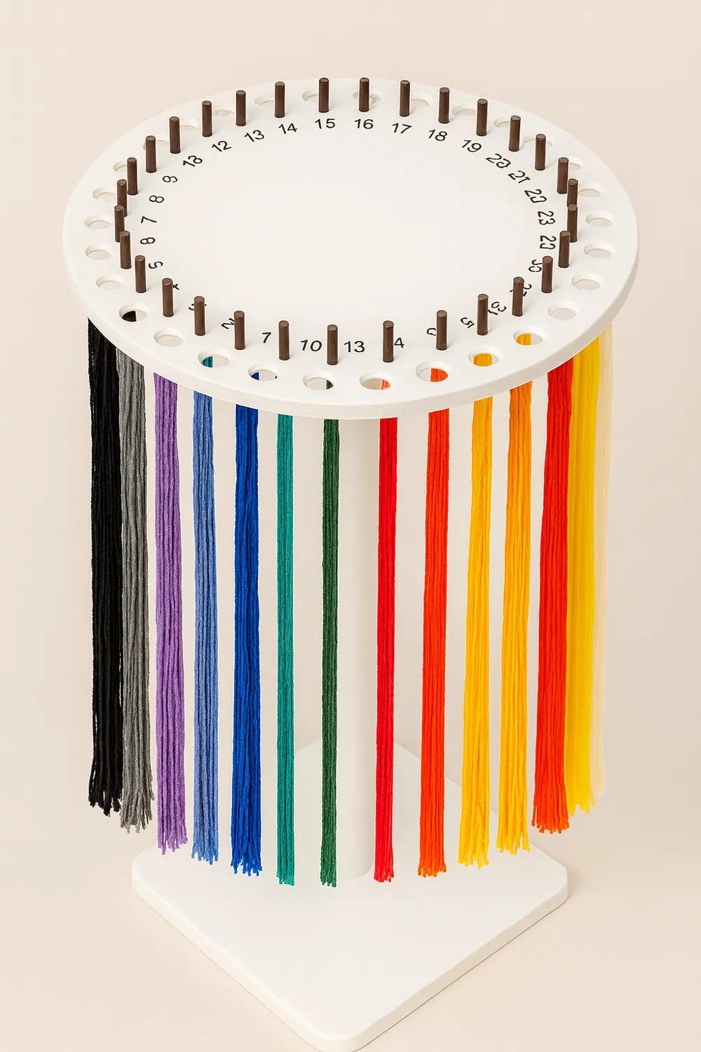 50 hole cross stitch thread organizer by Tyler Treece MakerWorld ...