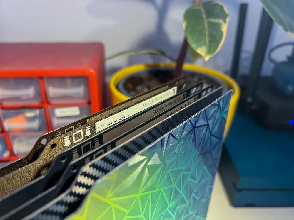 Ultimate A1 Mini minimalist plate holder, holds 7 build plates, can be ...