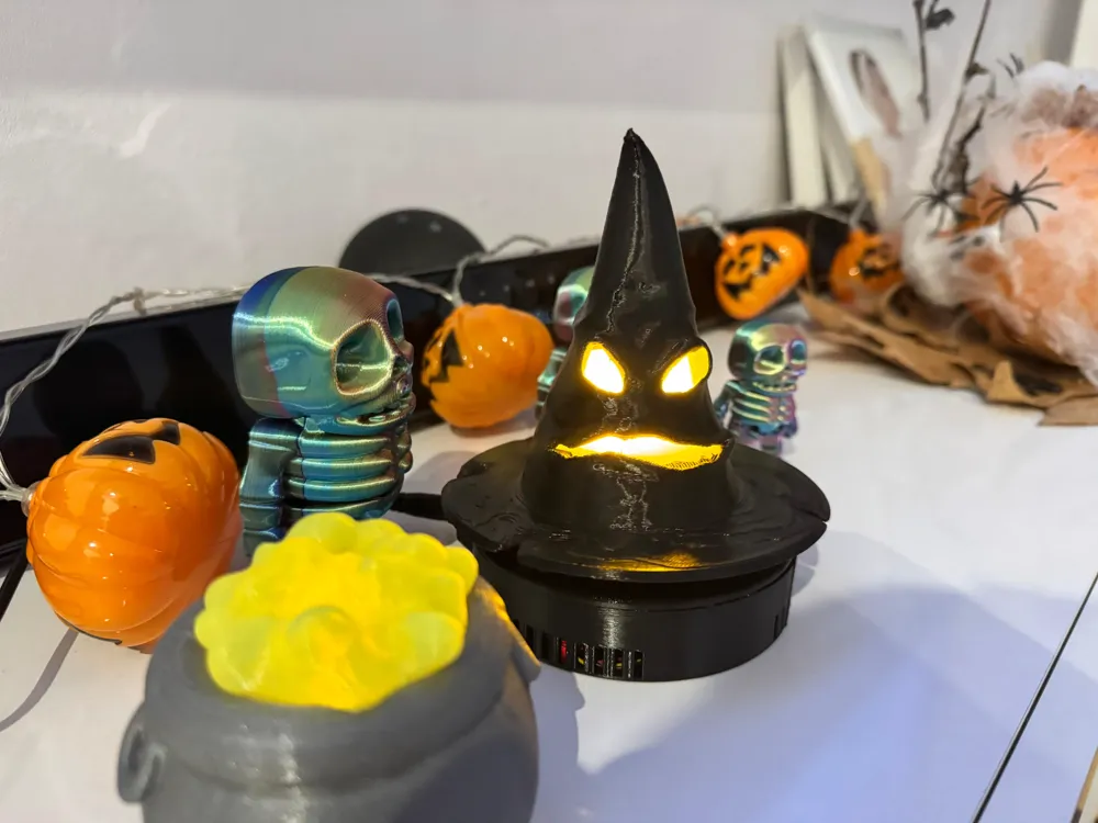 Halloween hat Levitation - Free 3D Print Model - MakerWorld