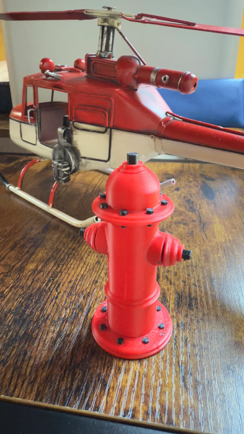Freestanding fire hydrant object holder by Max_VF2 - MakerWorld