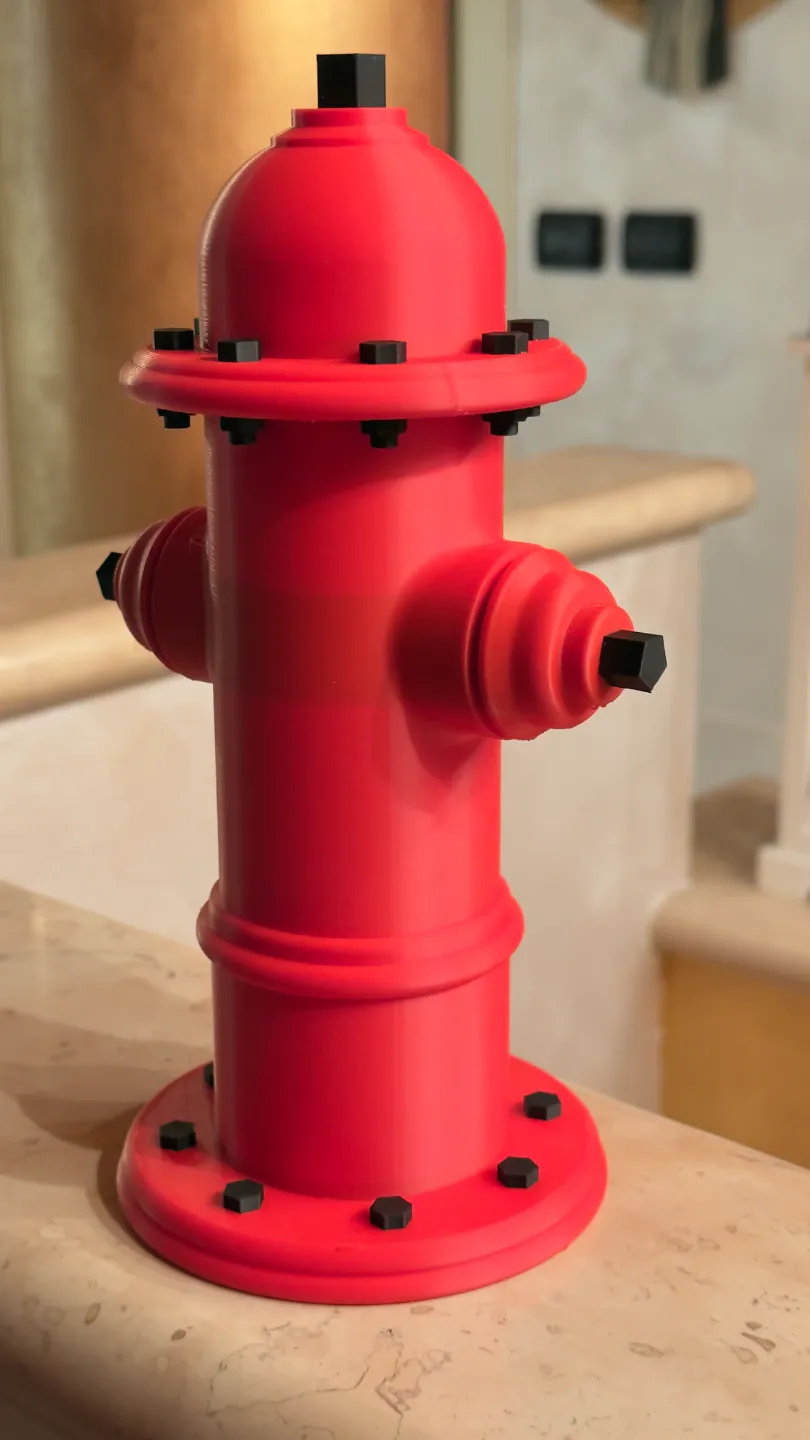 Freestanding Fire Hydrant Object Holder By Max Vf2 Makerworld Download Free 3d Models