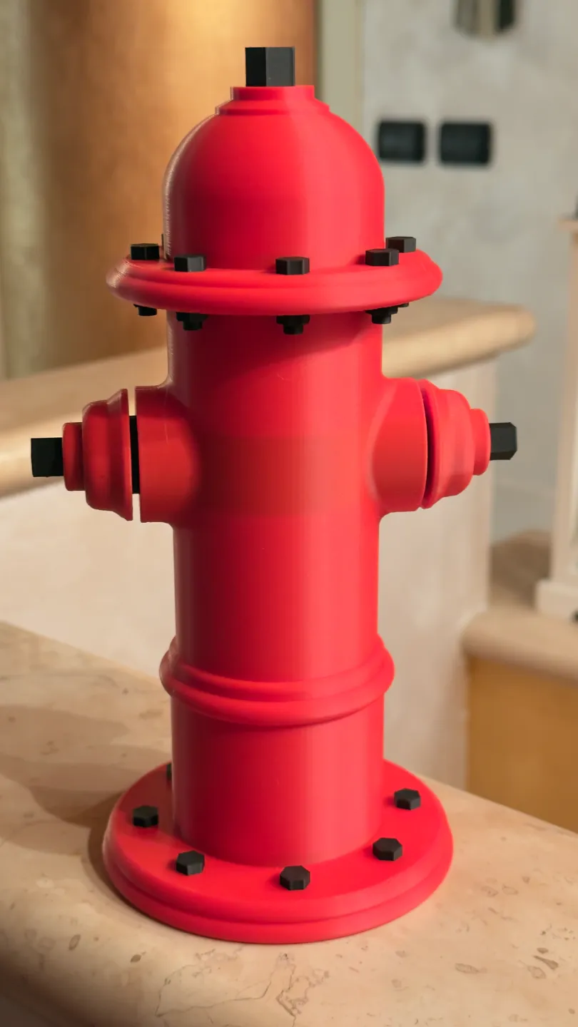 Freestanding Fire Hydrant Object Holder By Max Vf2 Makerworld Download Free 3d Models