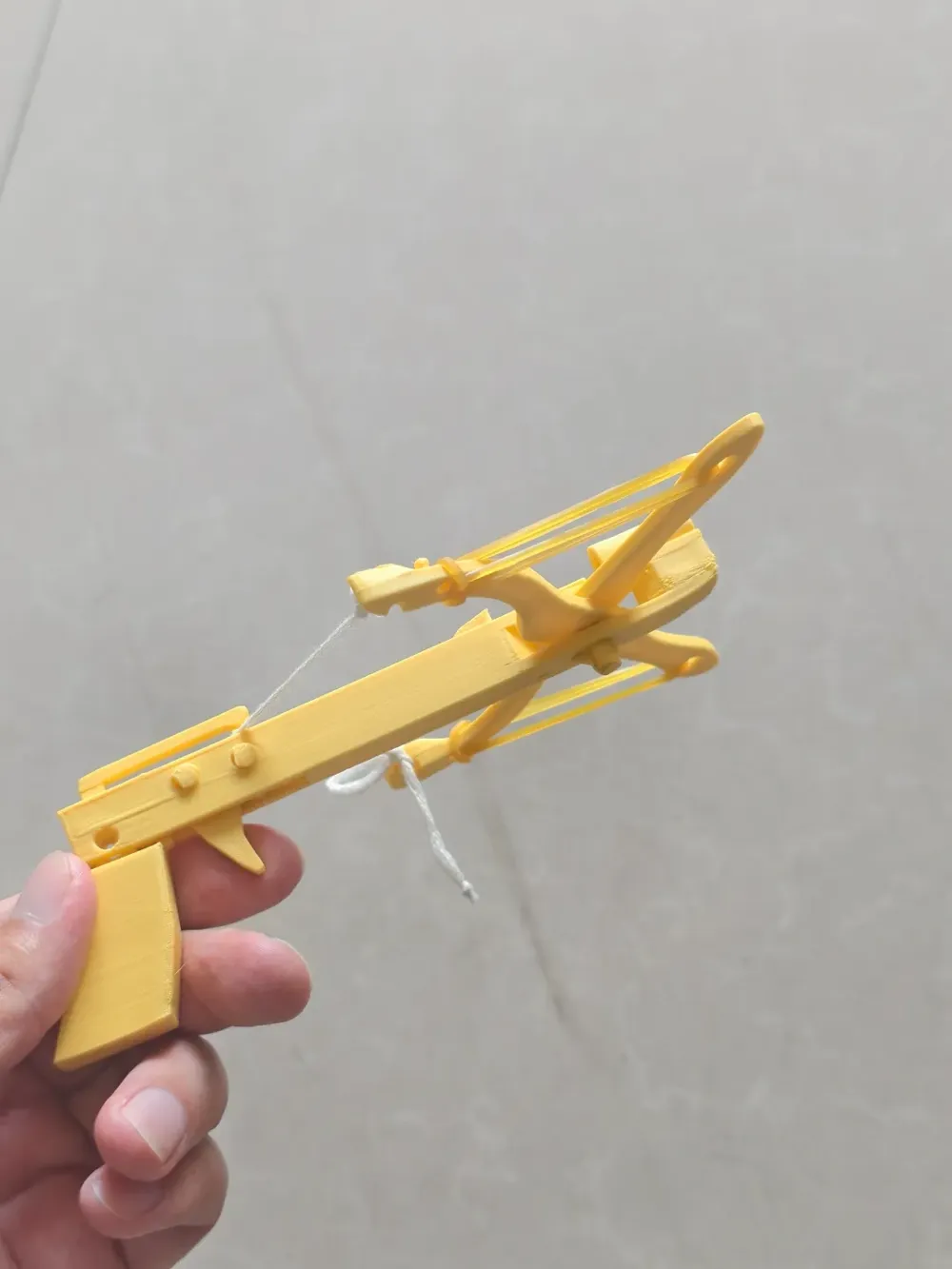 Toy crossbow, straw launcher, only needs two rubber bands by 像素 ...