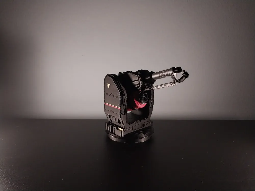 Helldivers 2 Flame Sentry - Free 3D Print Model - MakerWorld