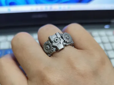 mecha gear ring - Free 3D Print Model - MakerWorld