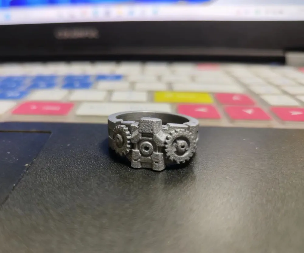 mecha gear ring - Free 3D Print Model - MakerWorld
