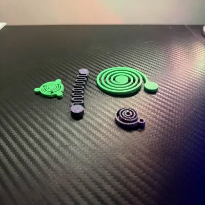 Fully Printable Spring Collection - Free 3D Print Model - MakerWorld