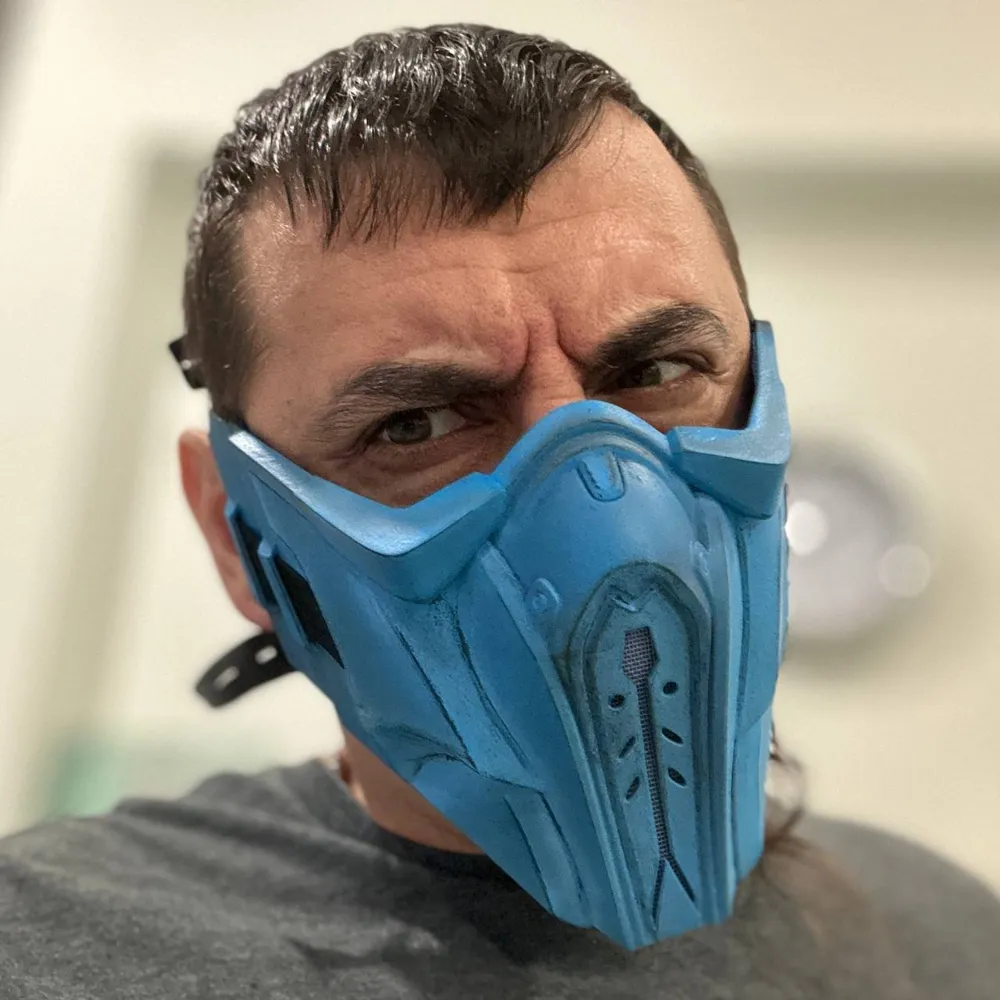 Sub Zero mask from MK1 - Icy Face by ShQ@r.Ok MakerWorld: Download Free ...