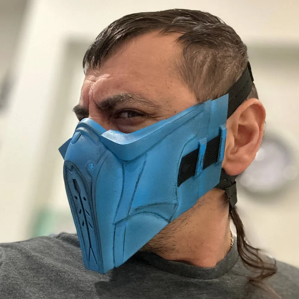 Sub Zero mask from MK1 - Icy Face - Free 3D Print Model - MakerWorld