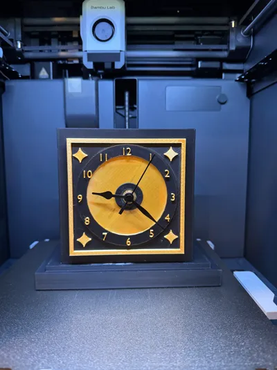 Secret Vault Clock by WARxFARE MakerWorld: Download Free 3D Models
