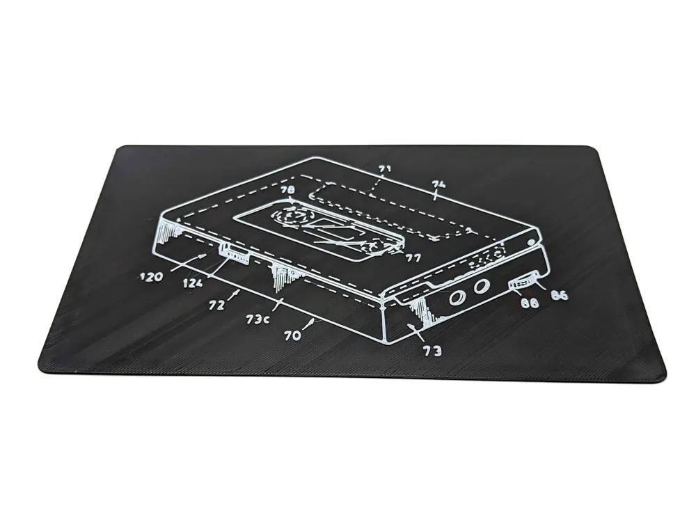 Cassette Player Patent Art by Ken Mills - MakerWorld