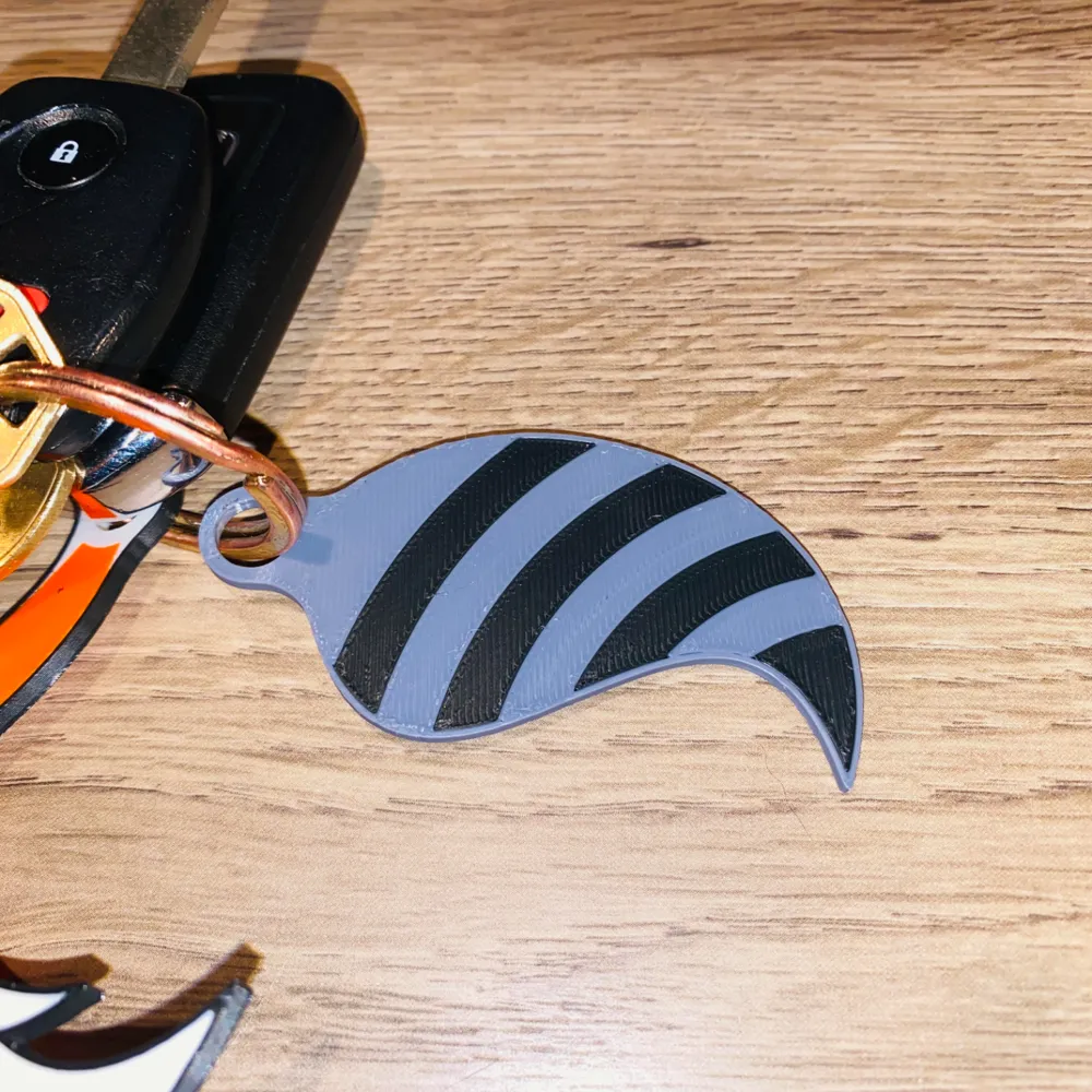 Raccoon Tail Key Chain! by TehGoldenFox - MakerWorld