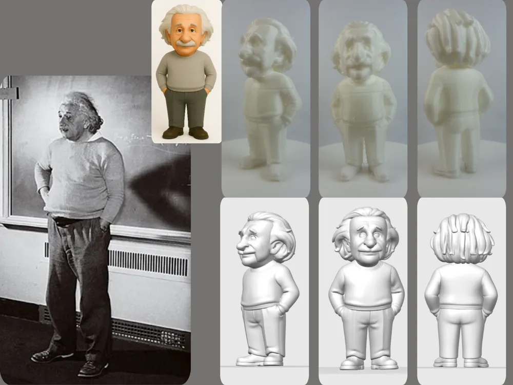 albert einstein by LayerCrafter MakerWorld: Download Free 3D Models