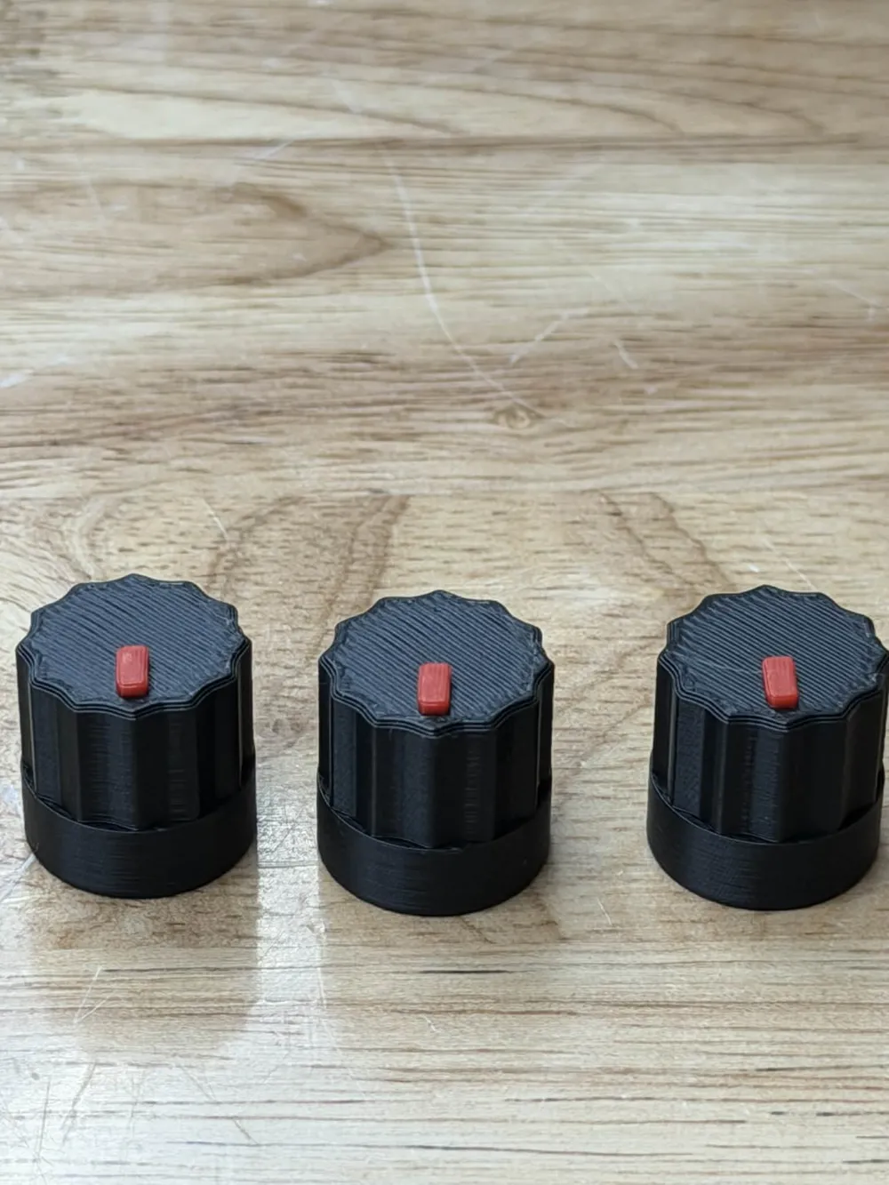 Round Base Amp Knobs - Free 3D Print Model - MakerWorld