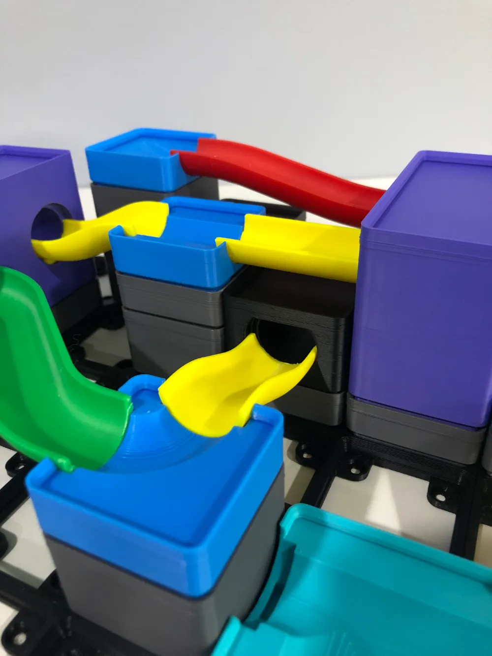 Gridfinity Marble Run - Tunnel Blocks by Pete MakerWorld: Download Free ...