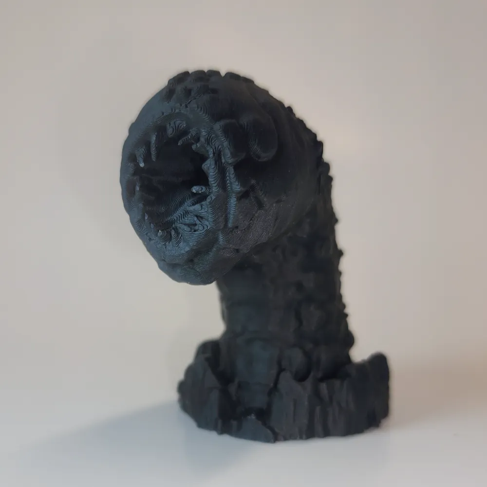 Giant Primitive Wurm miniature for DnD by Relics Guards - MakerWorld