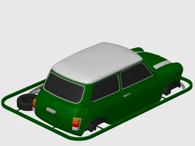 Mini Cooper Kit Card Remixed by The Kit Card Guy MakerWorld: Download ...