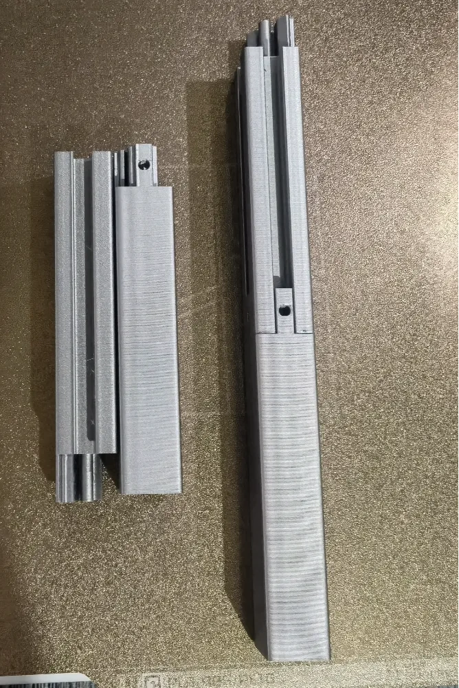 No supports + 2020 European standard aluminum profile extension + with ...